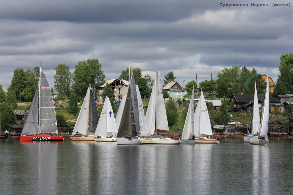 Yat kulüpleri Chupinsky morskoy yakht-klub, Karelya, foto