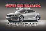Çopur Oto Kiralama (Ankara, Polatlı, Cumhuriyet Mah., Sümer Cad., 60), oto kiralama  Polatlı'dan