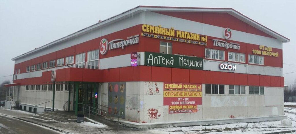 Süpermarket Pyatyorochka, Vladimirskaya oblastı, foto