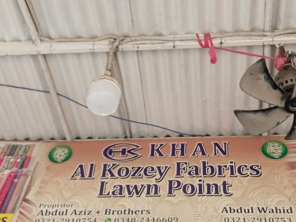 Mefruşat Khan fabric, Karaçi, foto