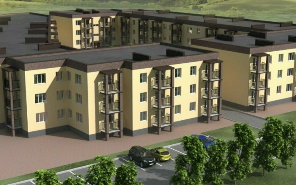 Konut blokları ZhK Novaya Gatchina, Saint‑Petersburg ve Leningradskaya oblastı, foto