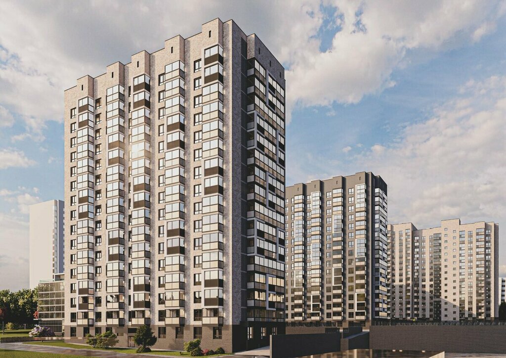 Konut blokları Современник, Barnaul, foto