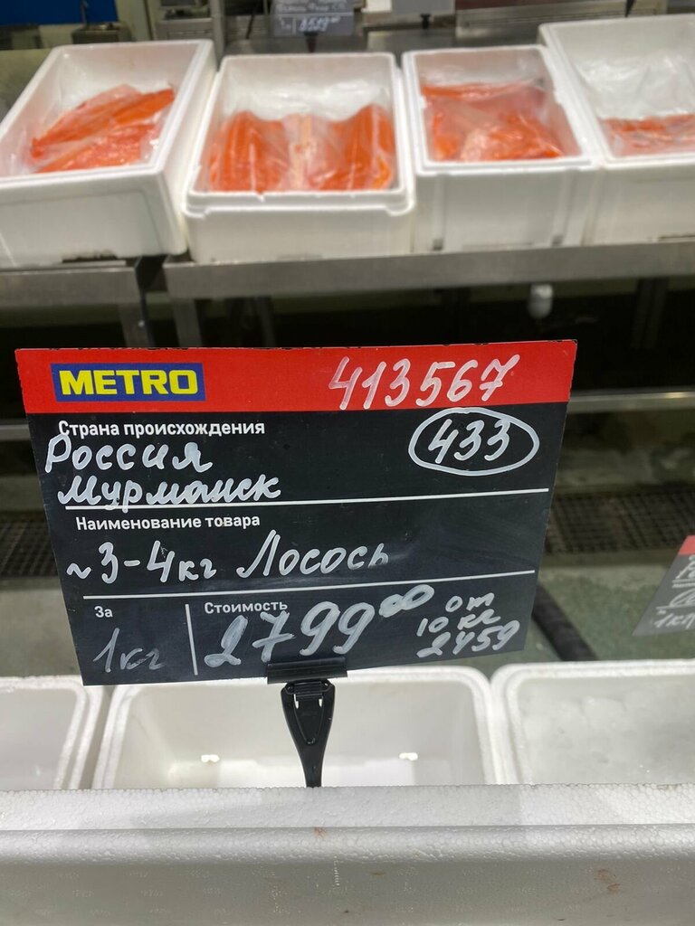 Balık çiftçiliği ve toptancıları Инарктика северо-запад, Yermolino, foto