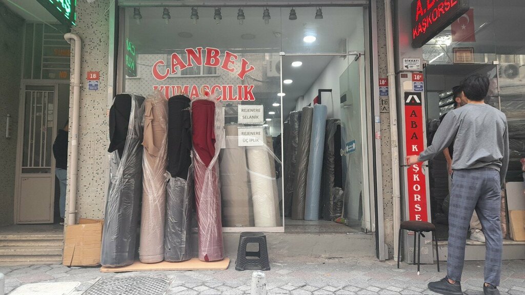 Kumaşçılar Canbey Kumaş, İstanbul, foto