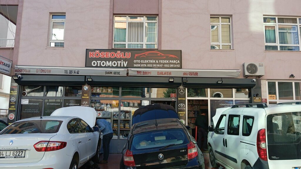 Otomobil yedek parçaları Köseoğlu Otomotiv, Ankara, foto