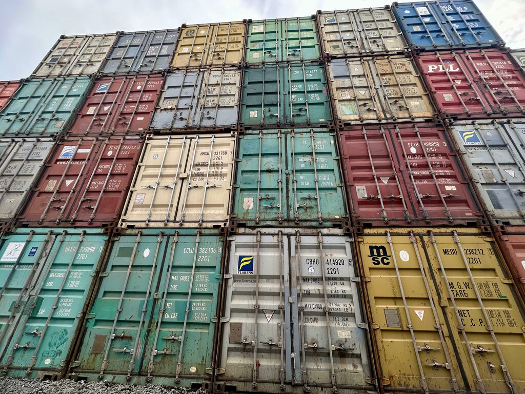 Konteyner terminali Ucont, Saint‑Petersburg, foto