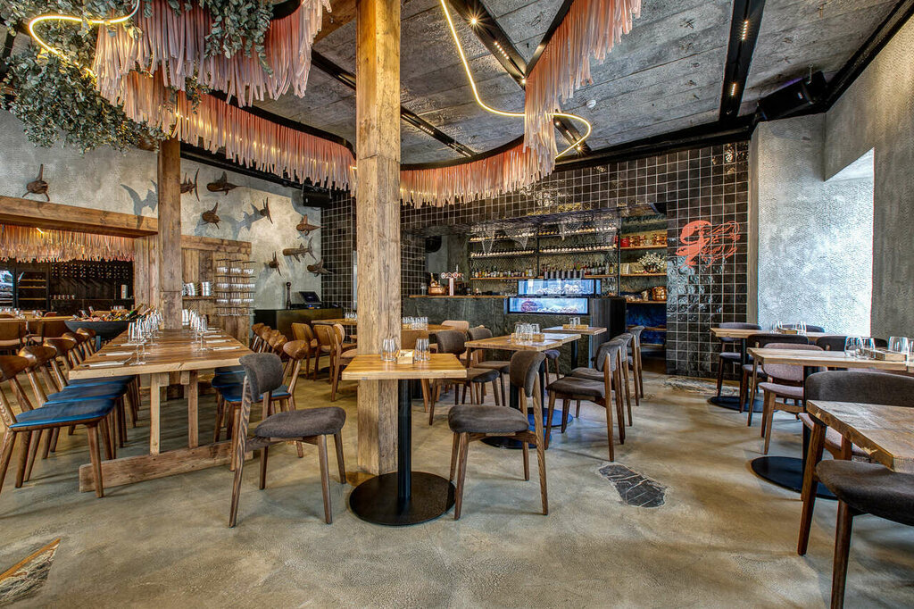 Restoran Larry&Krabs, Moskova, foto