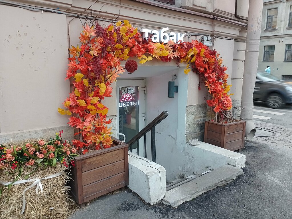 Tütün, sigara mağazaları Tabak № 1, Saint‑Petersburg, foto
