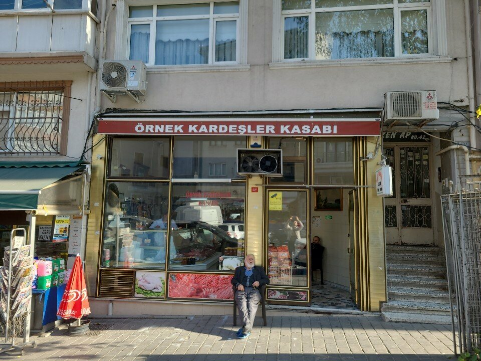 Kasap, şarküteri Örnek Kardeşler, İstanbul, foto