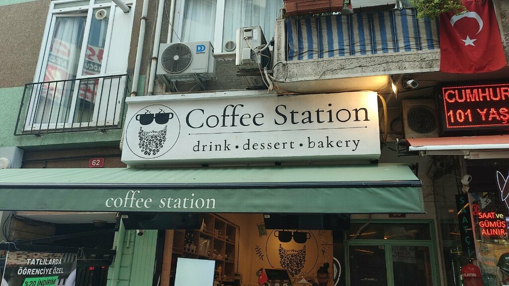 Kafe Coffee Station, İstanbul, foto