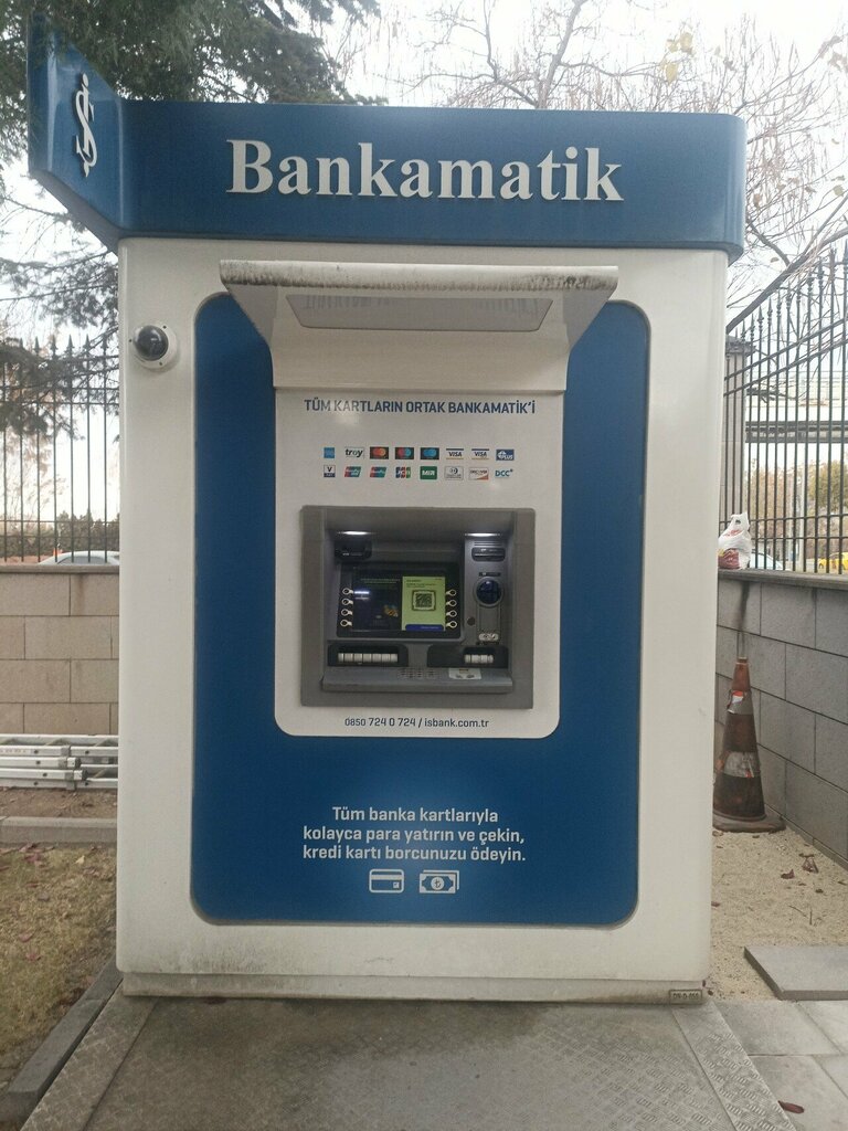 ATM'ler Türkiye İş Bankası Bankamatik, Ankara, foto
