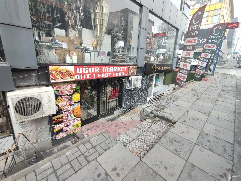 Fast food Uğur market site 1, Ankara, foto