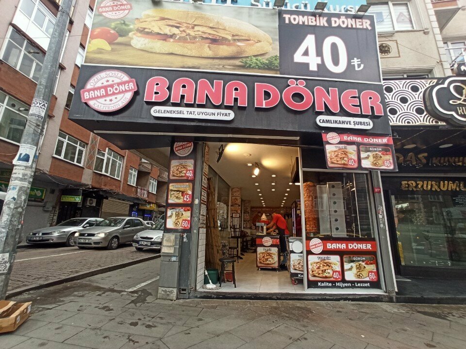 Fast food Bana Döner, İstanbul, foto
