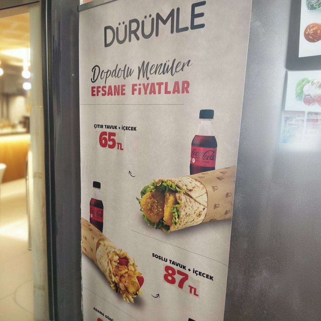Fast food Dürümle, İstanbul, foto