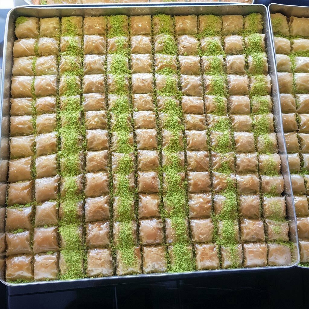 Pasta, şekerleme ve tatlı Anteplioğlu Baklavaları, İstanbul, foto