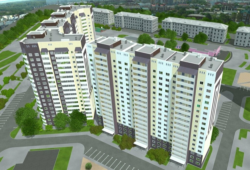 Konut blokları Виктория-3, Orenburg, foto