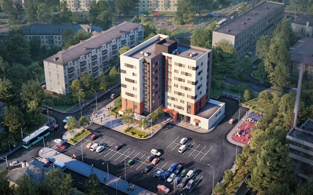Konut blokları Каскад на Путейской, Nijni Novgorod, foto