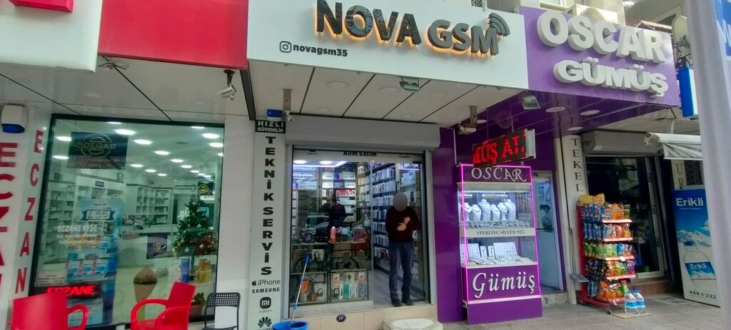 Cep telefonu ve aksesuarları satış mağazaları Nova GSM, İzmir, foto