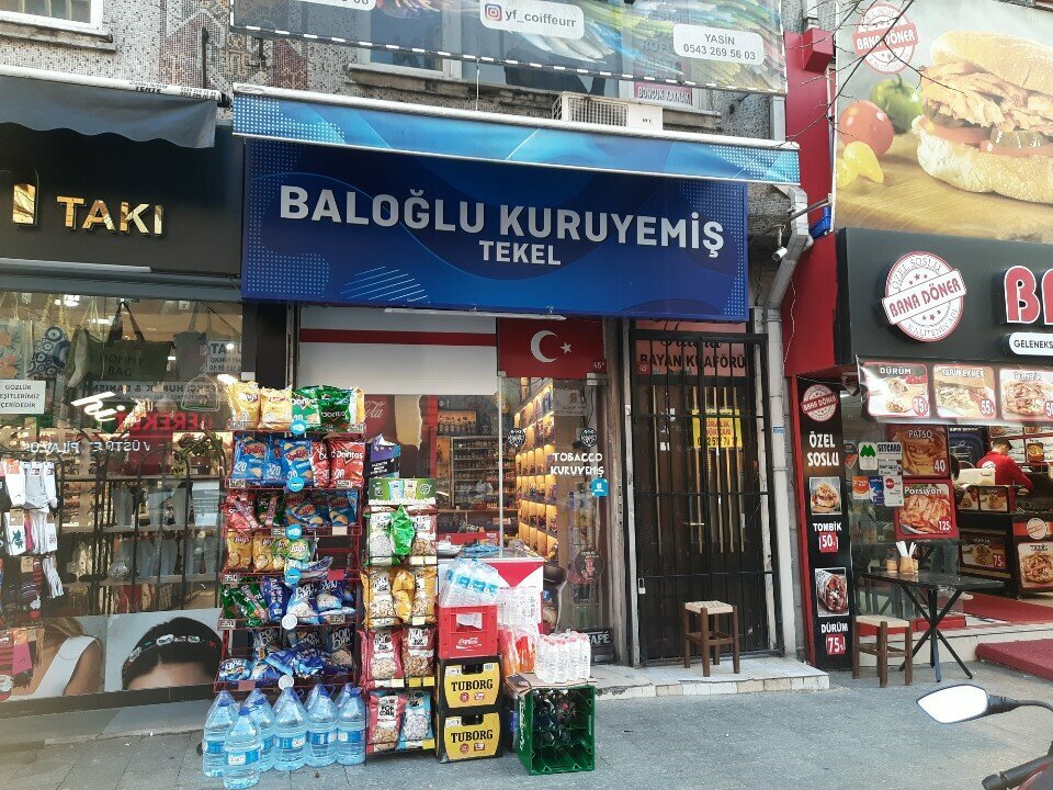 Mini-market Baloğlu Kuruyemiş Tekel, İstanbul, foto