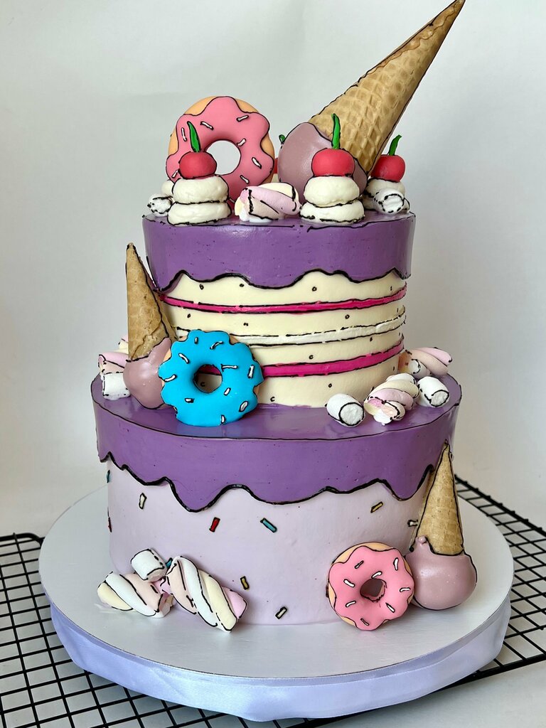 Özel pasta siparişi Десерт Джули, Saratov, foto