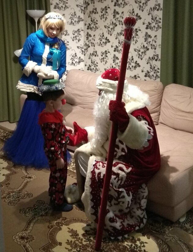 Etkinlik organizasyonu Ded Moroz i Snegurochka, Kostroma, foto