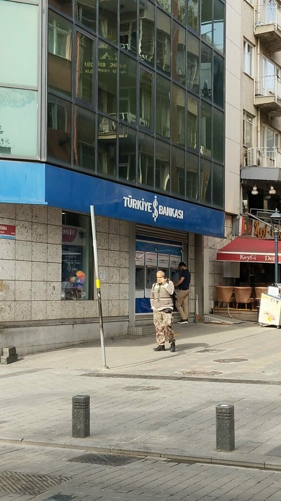 ATM'ler Türkiye İş Bankası Bankamatik, İstanbul, foto