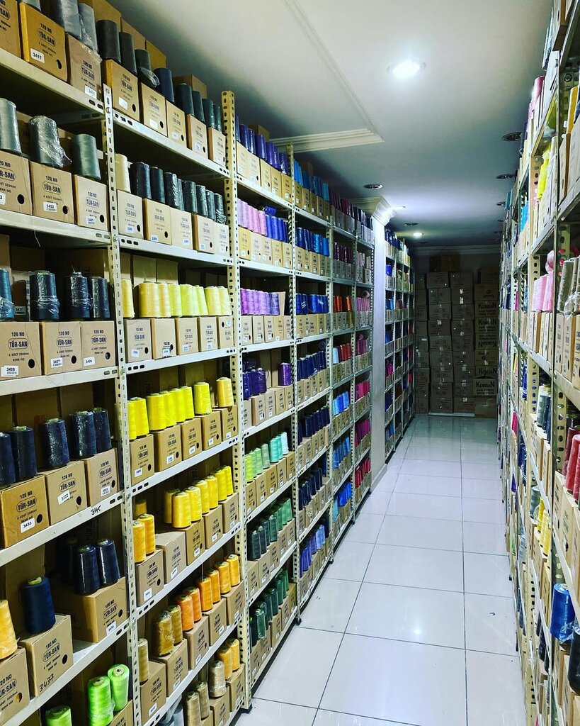 Tekstil ekipmanları Gözden İplik, İstanbul, foto