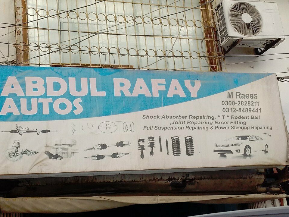 Otomobil servisi Abdul rafay, Karaçi, foto