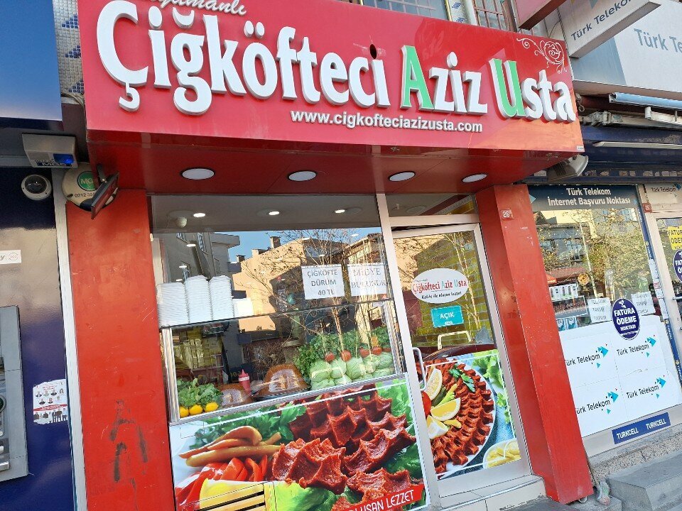 Fast food Çiğköfteci Aziz Usta, İstanbul, foto