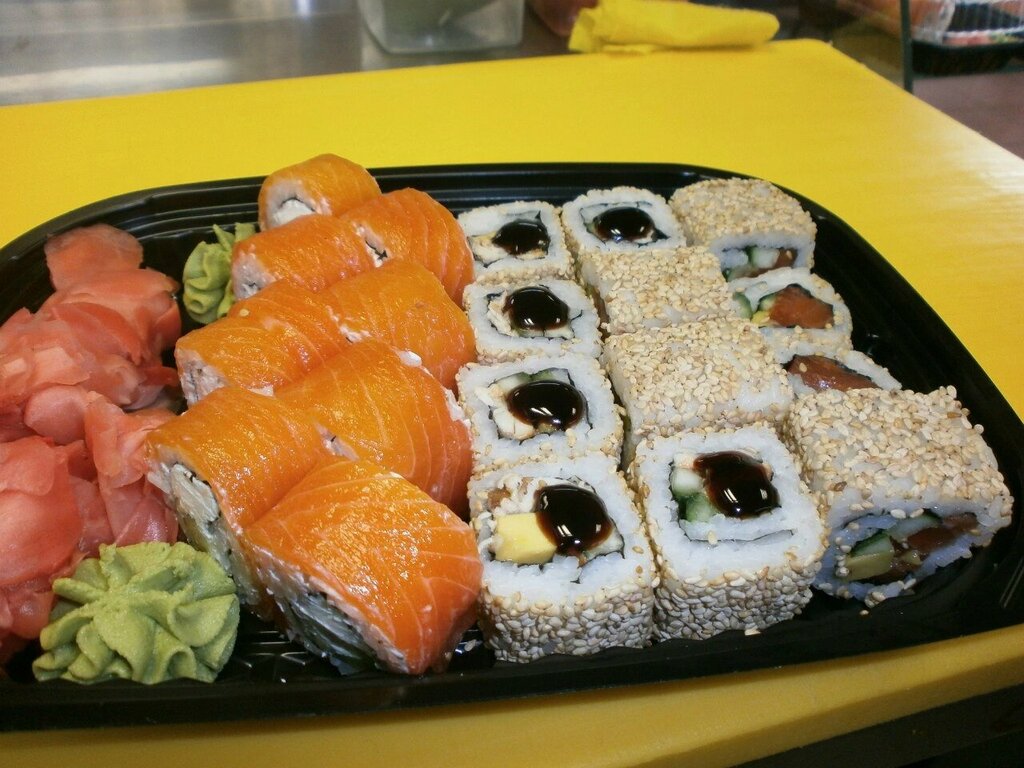 Suşi ve asya ürünleri Myfish, Volgograd, foto