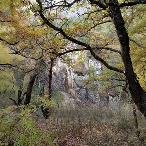 Su Uçtu Şelalesi (Bilecik, Yenipazar, Yukarıçaylı Köyü), şelale  Yenipazar'dan