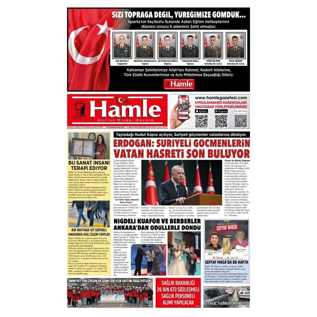 Gazete ve dergiler Hamle Gazetesi, Niğde, foto