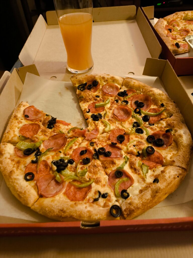 Pizzacılar Pizza Heart, Moskova, foto