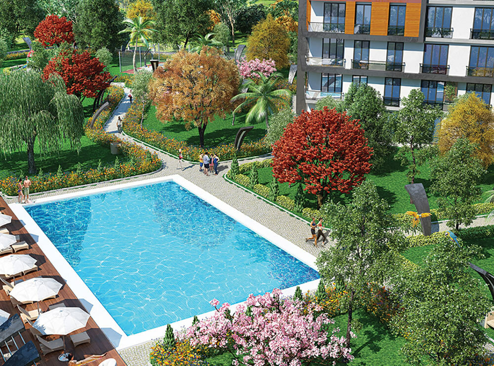 Konut blokları Atlantik Fly, İstanbul, foto