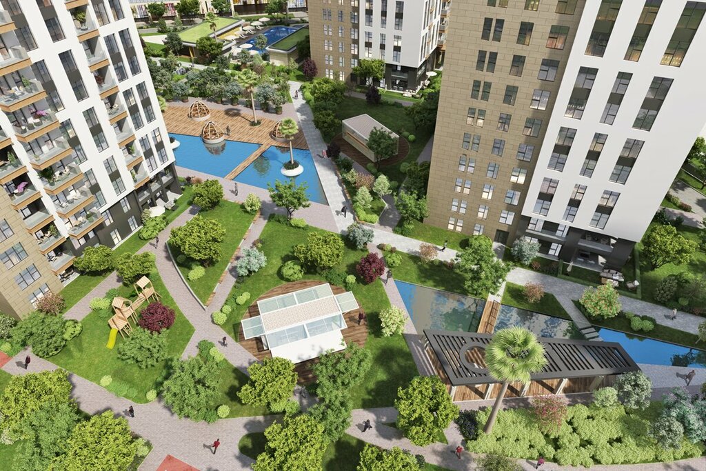 Konut blokları Kiptas Pendik Arkatli Evleri, İstanbul, foto