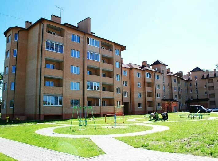 Konut blokları ZhK na ul. Sovetskoy, Yegoryevsk, foto