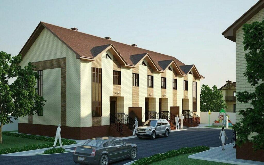Konut blokları Звездный дворик, Orenburgskaya oblastı, foto