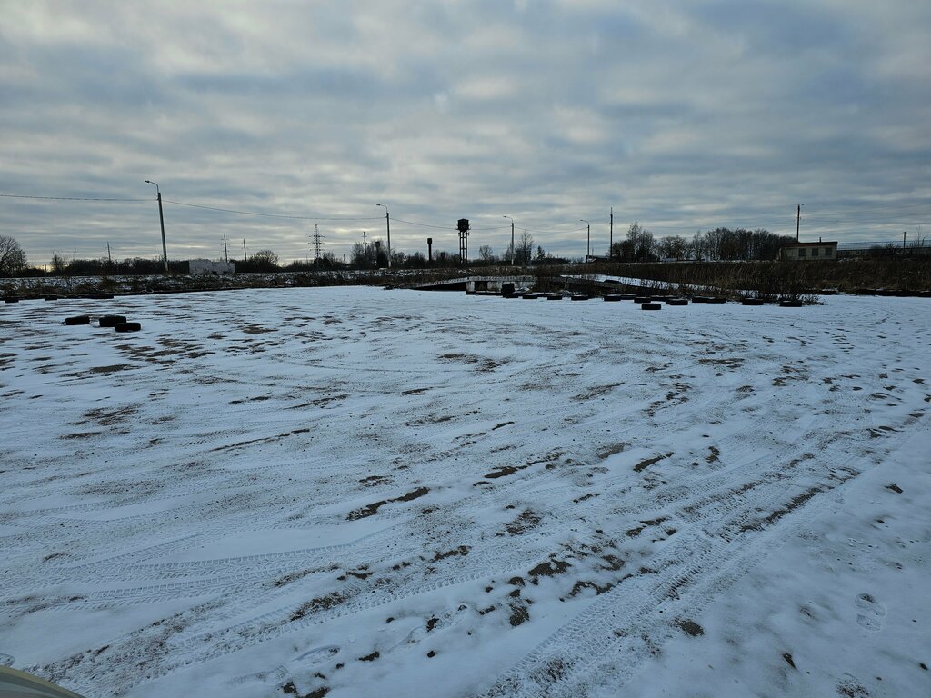 Ehliyet sınav alanı Площадка для вождения, Smolenskaya oblastı, foto