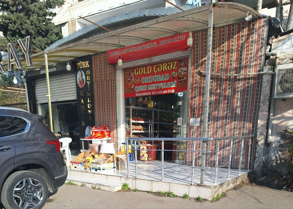 Kuruyemiş, atıştırmalık, kuru meyve Gold, Bakü, foto