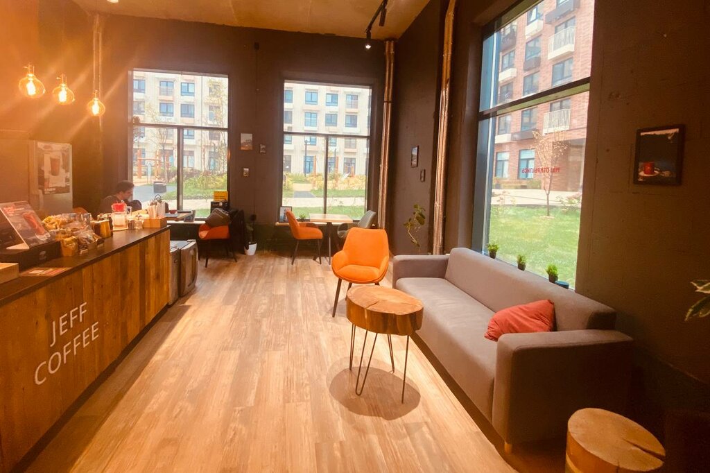 Kahve dükkanları Jeff Coffee, Moskova ve Moskovskaya oblastı, foto