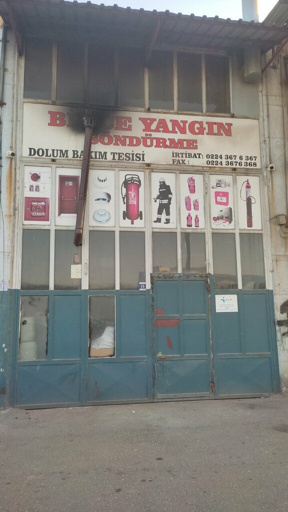 Yangın önleyici sistemler Birce Yangın, Bursa, foto
