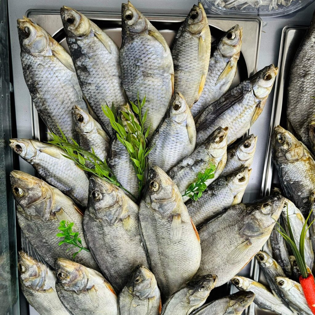 Balık ve deniz ürünleri Рыбный, Çaykovski, foto