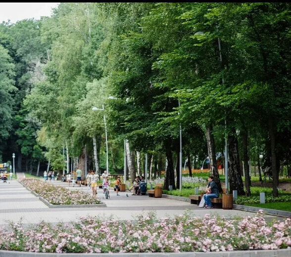 Meydan Dynamo Public Garden, Voronej, foto