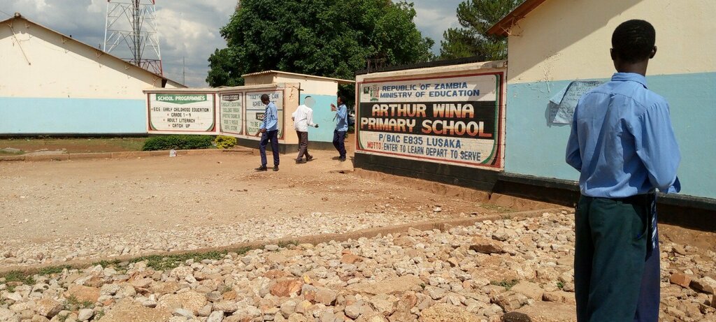 Ortaokul Arthur Wina Basic School, Lusaka, foto