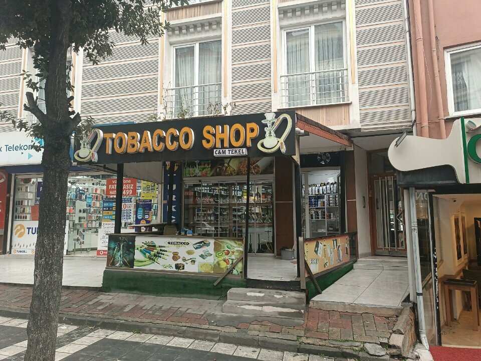 Tütün, sigara mağazaları Tobacco Shop, İstanbul, foto