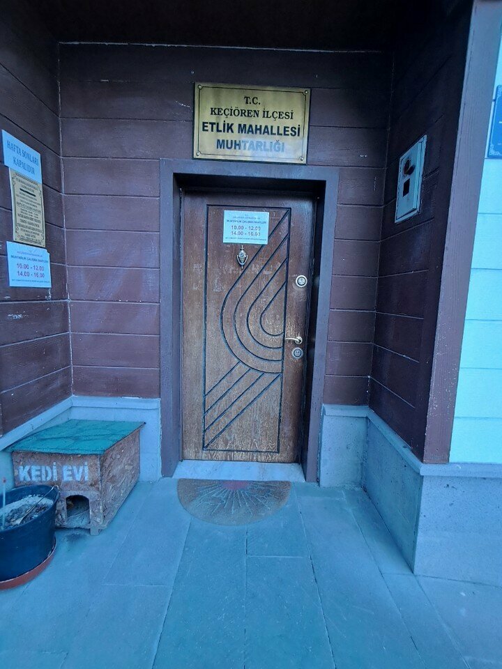 Muhtarlıklar Etlik Mahalle Muhtarlığı, Ankara, foto