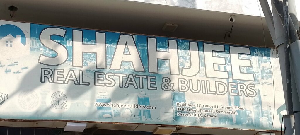 Emlak ofisi Shahjee, Karaçi, foto