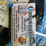 Doğuş Elektrik (Hashoca Mh., 93 Sk., No:15, Akhisar, Manisa), elektrik servisi  Akhisar'dan