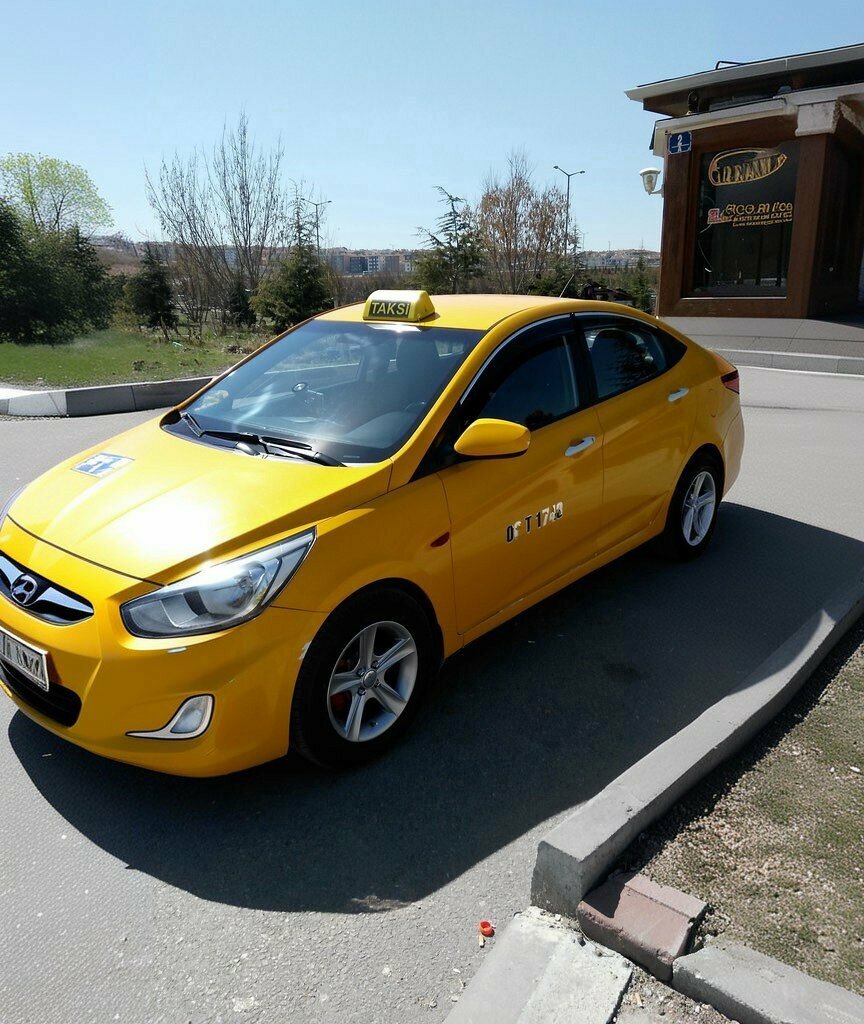 Taksi durağı Ahi Mesut Taksi Durağı, Ankara, foto