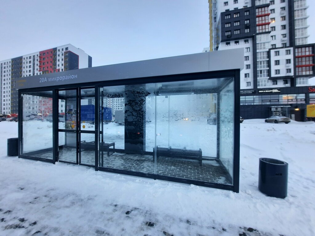 Toplu taşıma durağı 20-й А микрорайон, Surgut, foto